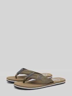 Tommy Hilfiger Zehentrenner mit Wappen Detail