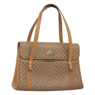 Gucci Pre-owned Toile sacs-main - Femme - Pre-owned - Beige - Taille: ONE Size