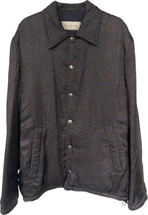 Dries Van Noten Vorries 4006 M.w. Jacket - Homme - Vestes - Brun - Taille: L