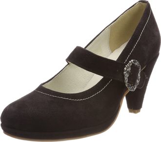 Andrea Conti Hirschkogel Damen 3005717 Pumps, Braun (Dunkelbraun)