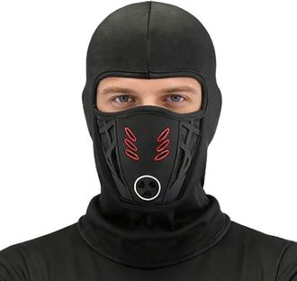 Generic Cache-cou dhiver - Doux &eacute;lastique respirant Masque protecteur | Tissu thermique chaud, construction extensible confortable, construction extensible, t