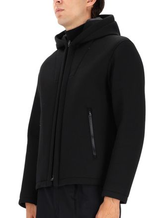 Herno Three-Layer Water-Repellent Viscose Jacket - Black