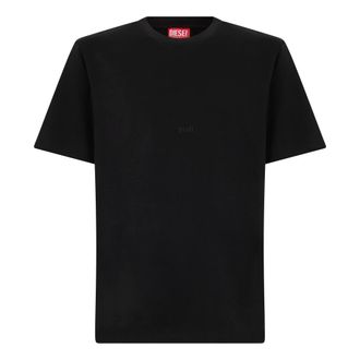 Diesel Klassisches T-Shirt - - Tops - Herren - Schwarzk - XL