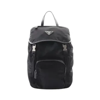 Prada unisex, Pre-owned, Noir, Taille: ONE Size Sac &agrave; dos vintage doccasion