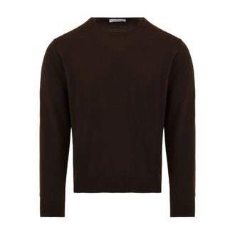 FILIPPO DE LAURENTIIS Rundhals-Cashmere-Pullover - - Knitwear - Herren - Braun - 3XL