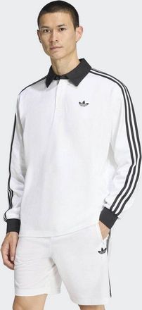 adidas Originals Langarm-Poloshirt adidas Originals 3 Stripes Long Sleeve Poloshirt