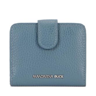 Mandarina Duck Mellow Leather Wallet, Accessoire de Voyage-Portefeuille Femmes, Iron, Taille Unique