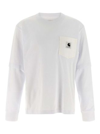 sacai T-Shirt - Blanc