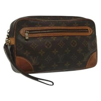 Louis Vuitton Pre-owned Canvas clutches - - Pre-owned - Damen - Braun - ONE SIZE