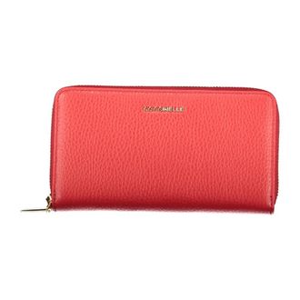 Coccinelle Femme, Accessoires, Rouge, Taille: ONE Size Metallic Soft Wallet