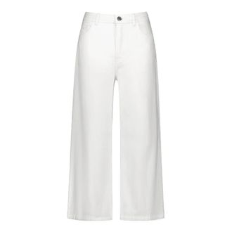 Taifun Moderne Culotte Jeans mit Stretchkomfort - - Jeans - Damen - Wei&szlig; - 2XL