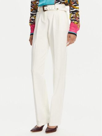 Versace Jeans Couture Stoffhose 78HAA111 Weiß Straight Fit