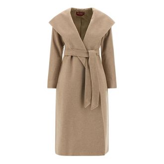 Max Mara Danton Mantel - - Coats - Damen - Beige - XS