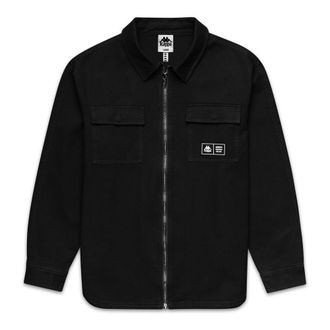 Kappa Onyde Overshirt - - Jackets - Herren - Schwarzk - XL