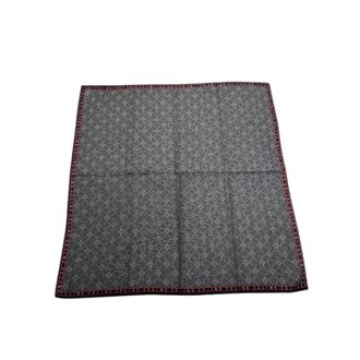 Celine Foulard en soie Pre-owned - Femme - Pre-owned - Gris - Taille: ONE Size