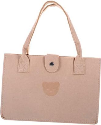 Garneck Sac Fourre-tout Feutre Grand Format Sac Courses L&eacute;ger pour &Eacute;cole Shopping et Voyage Cabas Femme avec Capacit&eacute; Couleur Al&eacute;atoire Couleur Al&eacute;atoire