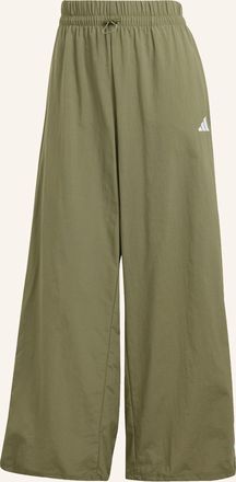 adidas Essentials 3-Streifen Lifestyle Woven Parachute Hose gruen