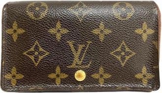 Louis Vuitton unisex, Pre-owned, Brun, Taille: ONE Size Portefeuille en toile Pre-owned