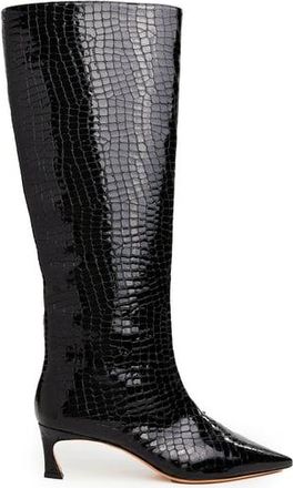 Alexandre Birman Bottes en cuir verni