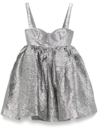 Cecilie Bahnsen robe courte Onique - Argent