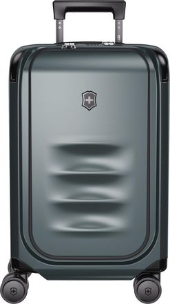 Victorinox by Swiss Army Spectra 3.0 Expandable Frequent Flyer Carry-On, Handgep&auml;ckkoffer, Trolley, Leicht, Damen/Herren, 23 x 35 x 55 cm, 37-44 l, Grau/Gr&uuml;n