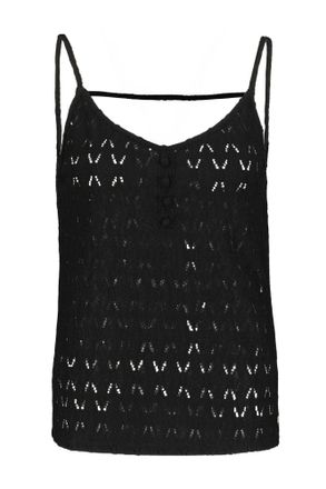 Garcia Garcia Damen Singlet Trägershirt/Cami Shirt, Black, XS