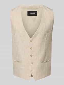 Cinque Regular Fit Anzugweste mit Viskose-Anteil Modell VITRA