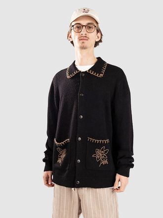 Rhythm Whip Stitch Strickpullover black