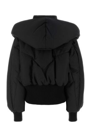 The Attico Black Giubbini Jacket