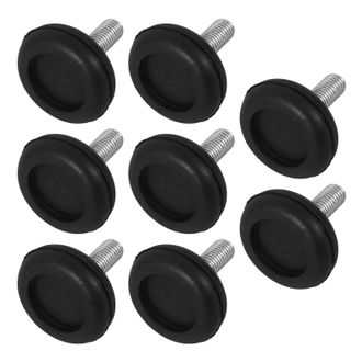 Valiclud ORFOFE 8 St&uuml;ck 8 St&uuml;ck Gummif&uuml;&szlig;e f&uuml;r Waschmaschinen rutschfeste Antivibrationspads aus Robustem Gummi Verstellbare M&ouml;belgleiter f&uuml;r Tisch Gartenm&ouml;bel 