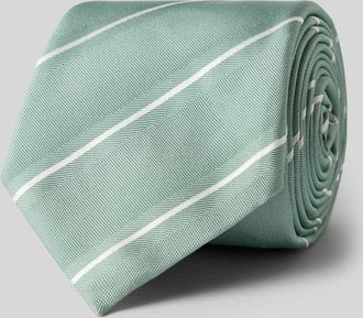 Gierremilano Seidenkrawatte aus reiner Seide mit Logo-Patch (7,5cm)