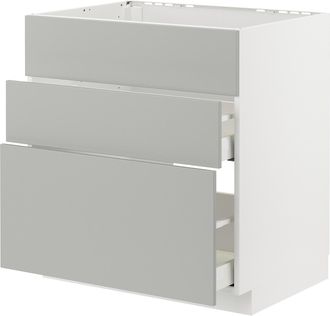 IKEA METOD / MAXIMERA Unterschr. f Spüle/3 Fronten/2Sch