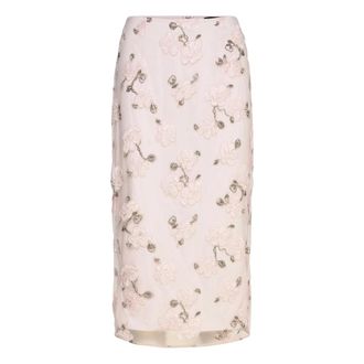 Rotate Rotate Birger Christensen, Femme, Jupes, Multicolore, Taille: 42 FR Sequin Midi Pencil Skirt
