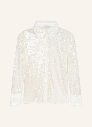 Mrs & Hugs Mrs & Hugs Hemdbluse Mit Pailletten weiss