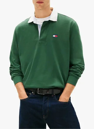 Tommy Hilfiger Polo manches longues en coton
