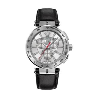 Versace Chronograph Aion schwarz silber Uhr - - Accessories - Herren - Grau - ONE SIZE