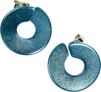 DeMarie Ohrringe eloxiertes Aluminium hellblau