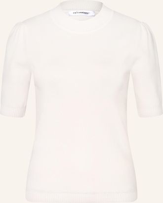 Co'Couture Cocouture Strickshirt Luecc weiss