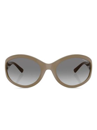Vogue Eyewear oversized-frame sunglasses - Nude