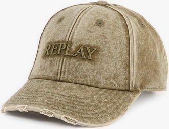 Replay Casquette de baseball brod&eacute;e en coton