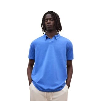Ecoalf Ecoalf, Homme, Tops, Bleu, Taille: XL Polo Enzo