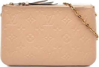 Louis Vuitton sac à bandoulière Double Zip Pochette (2018) - Marron