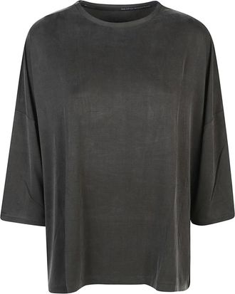 Roberto Ricci Design Rrd, Femme, Tops, Vert, Taille: 40 FR Cupro T-Box Shirty
