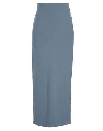 8 by YOOX HIGH-WAIST LONG SKIRT W/ BACK SPLIT