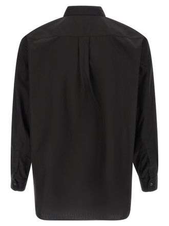 Comme Des Gar&ccedil;ons Mens Black Cotton Blouse