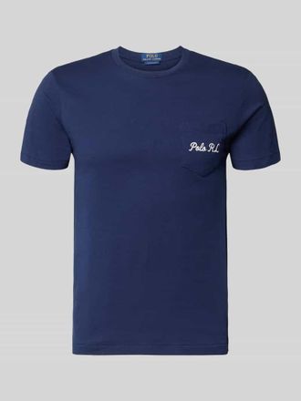 Polo Ralph Lauren Slim Fit T-Shirt aus reiner Baumwolle