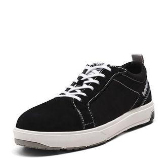 Timberland Berkley Oxford Chaussures de travail d&eacute;contract&eacute;es pour homme, Noir/blanc - Nouveau mod&egrave;le 2024, 12