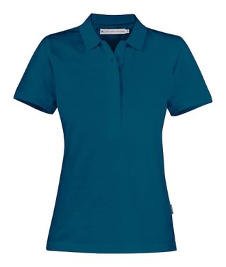 James Harvest Damen Neptune Polohemd, Petrol, X-Small