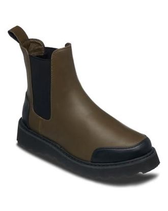 Roxy Idalie Bottines pour femme, noir/kaki, taille 38 EU, Noir/kaki, 38 EU