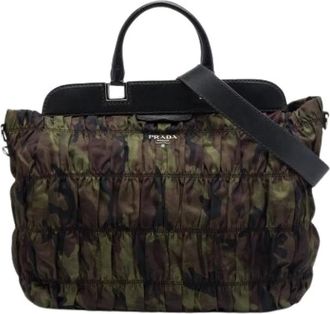 Prada Pre-owned Vintage Satchel - Femme - Pre-owned - Multicolore - Taille: ONE Size